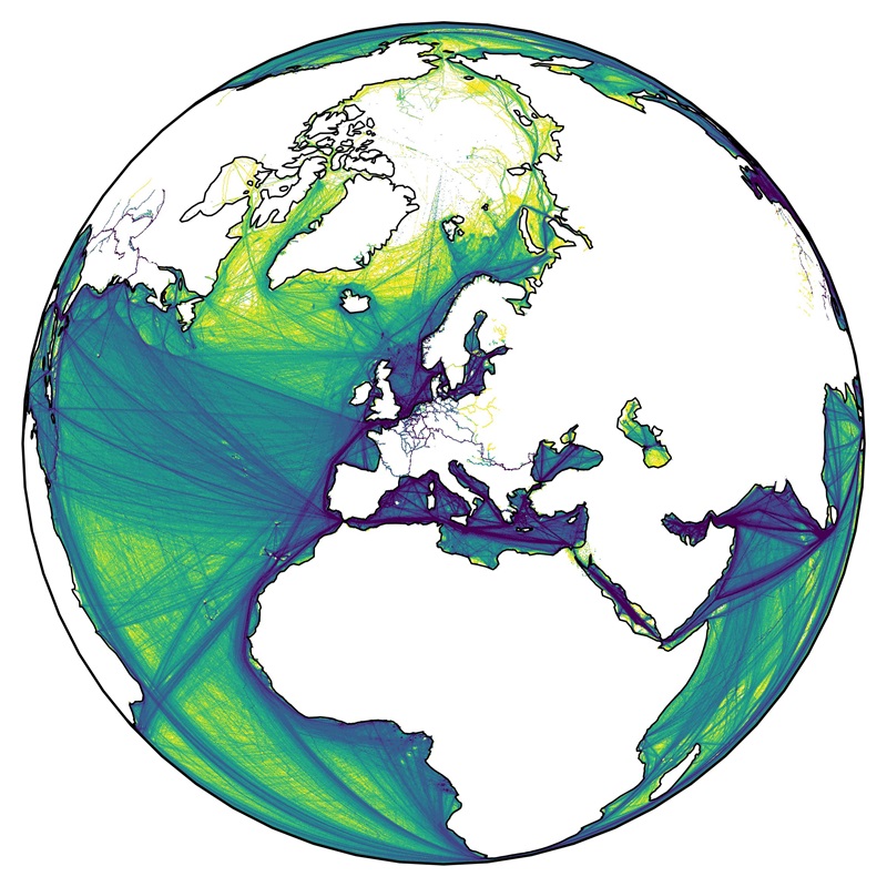 ELK - Global Emission Inventory - Shipping Sector, 2019